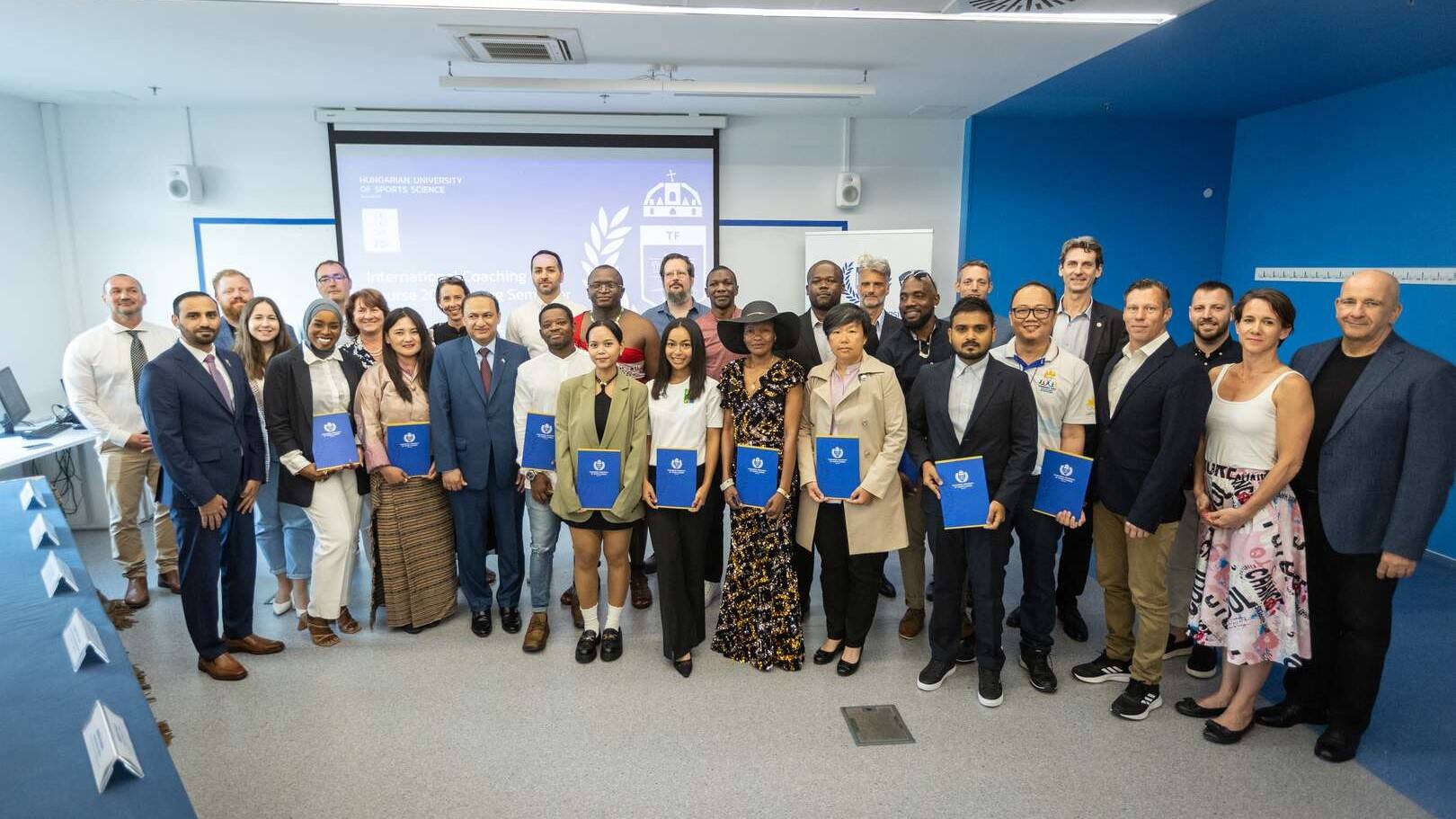 Hungarian University of Sports Science - ICC graduation ceremony held at TF
