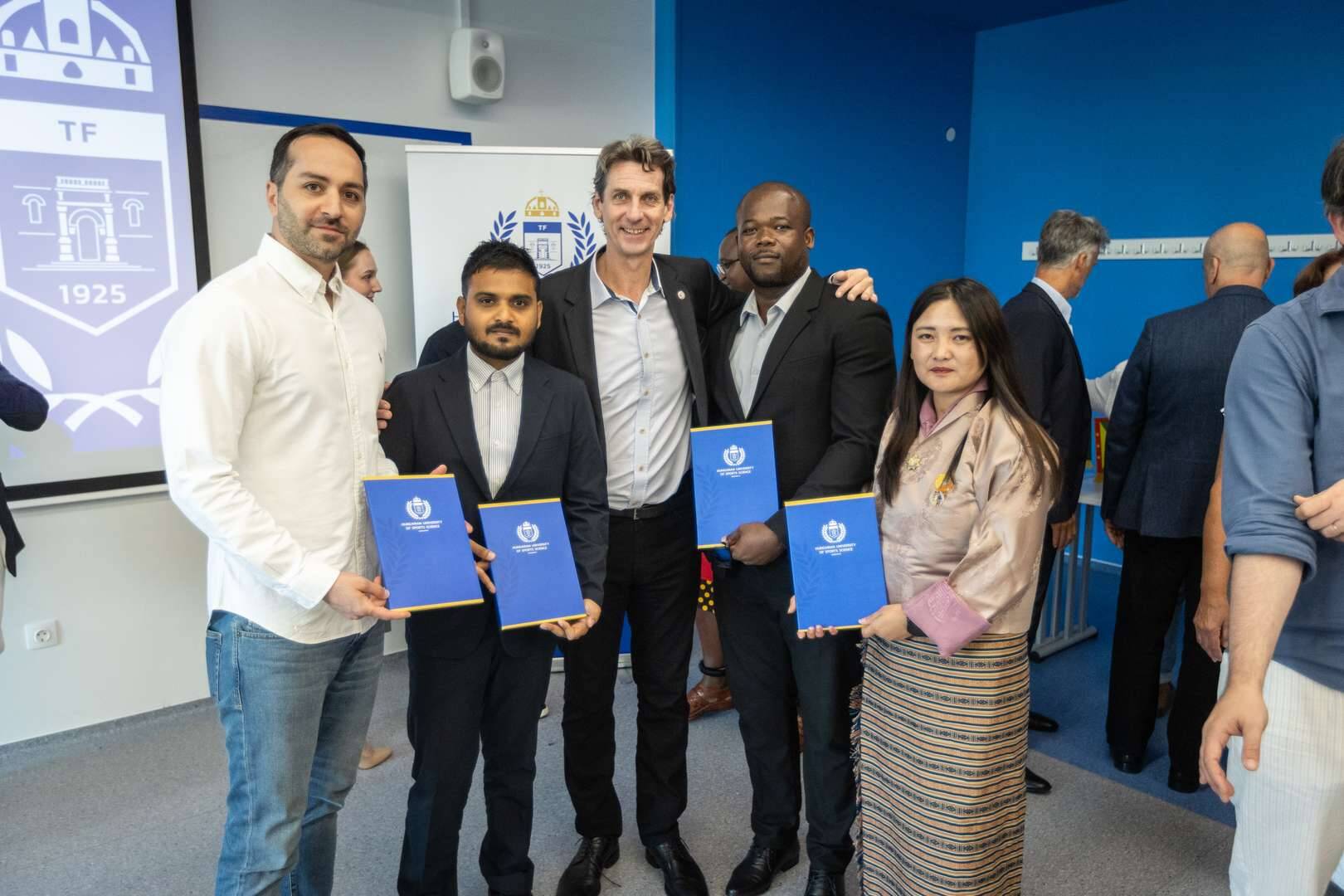Hungarian University of Sports Science - ICC graduation ceremony held at TF